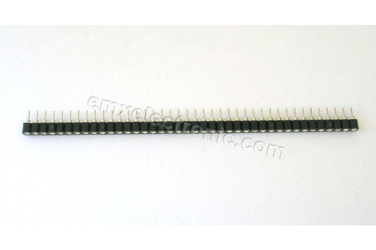 40 X 1 WAY ROUND PIN HEADER SOCKET - EMX Electronic