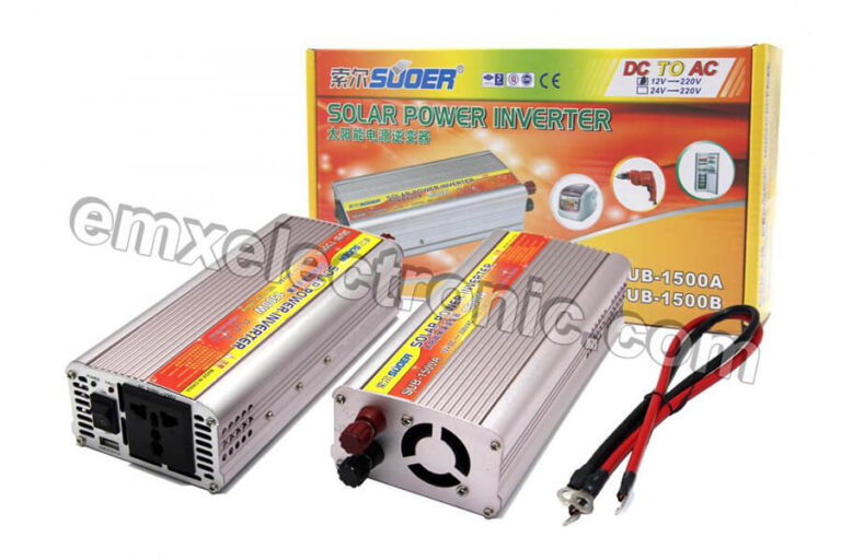 SUB1500A/DC12V DC-AC INVERTER (USB) - EMX Electronic