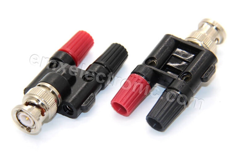 TAW-301 BNC MALE - DUAL BINDING POST - EMX Electronic